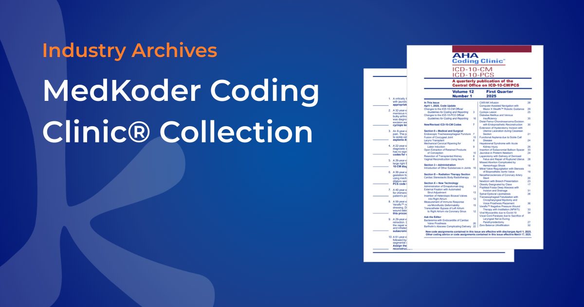 Q3 2025 ICD-10 Coding Clinic® Updates: What You Need to Know | MedKoder ...